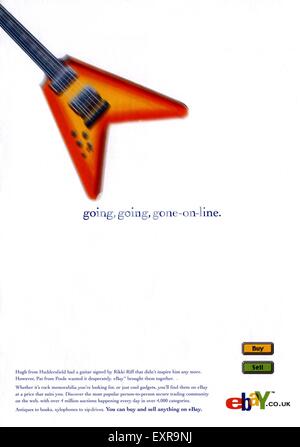 2000s UK Ebay Magazine Advert Stock Photo - Alamy