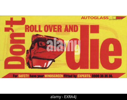 2000s UK Autoglass Magazine Advert Stock Photo - Alamy