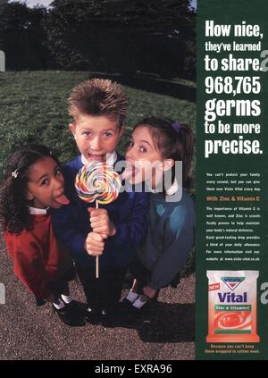 2000s UK Vicks Magazine Advert Stock Photo - Alamy