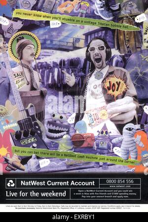 2000s UK Natwest Magazine Advert Stock Photo - Alamy