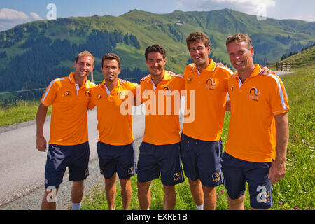 Austria tennis team of Davis Cup during Davis Cup - Final Eight ...