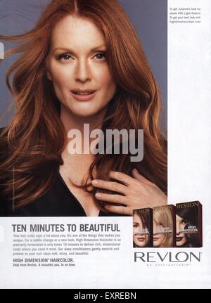 2000s USA Revlon Magazine Advert Stock Photo - Alamy