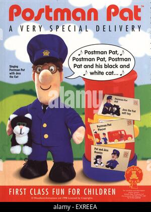 1990s UK Postman Pat Magazine Advert Stock Photo - Alamy