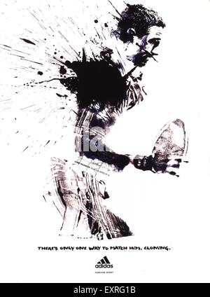 2000s UK Adidas Magazine Advert Stock Photo - Alamy
