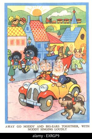 1950s UK Golliwogs Book Plate Stock Photo - Alamy