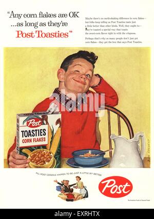 1950s USA Post Magazine Advert (detail Stock Photo - Alamy