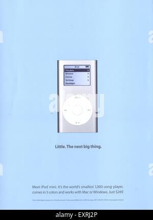 2000s USA Apple Magazine Advert Stock Photo - Alamy