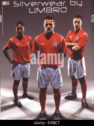 2000s UK Umbro Magazine Advert Stock Photo - Alamy