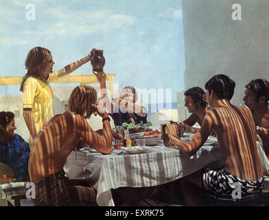 1970s UK Club Med Catalogue/ Brochure Plate Stock Photo - Alamy