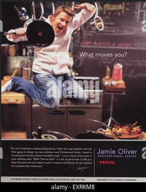 2000s UK Tefal Magazine Advert Stock Photo - Alamy