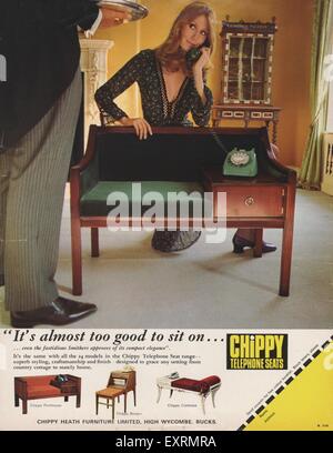 1970s UK Chippy Magazine Advert Stock Photo - Alamy