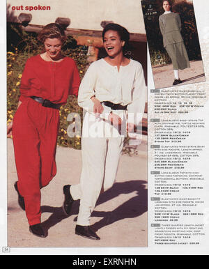 1980s UK Grattan Catalogue/ Brochure Plate Stock Photo - Alamy