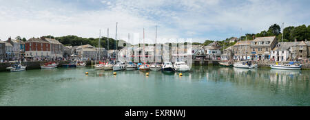 Padstow Dock Cornwall Stock Photo - Alamy