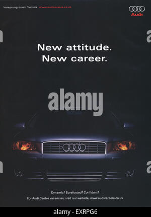 2000s UK Audi Magazine Advert Stock Photo - Alamy