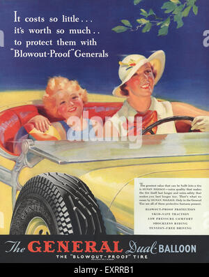 1930s USA General Magazine Advert Stock Photo - Alamy