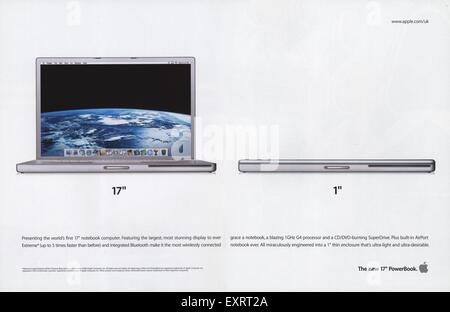 2000s UK Apple Magazine Advert Stock Photo - Alamy