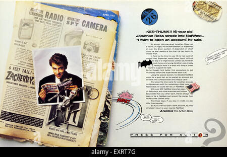 1980s UK Natwest Magazine Advert Stock Photo - Alamy