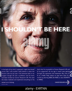 2000s UK Cancer Research Magazine Advert Stock Photo - Alamy