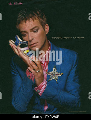 1990s UK Start-Rite Magazine Advert Stock Photo - Alamy