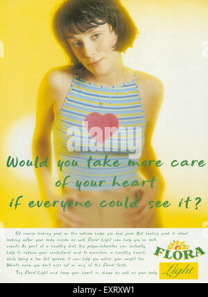 2000s UK Flora Magazine Advert Stock Photo - Alamy