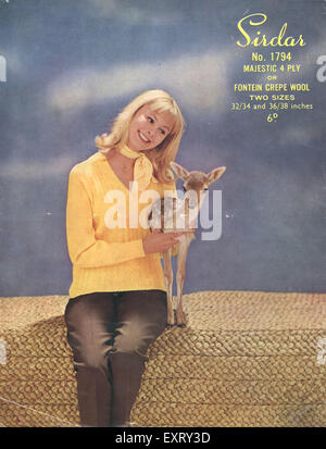 1960s UK Sirdar Knitting Patterns Stock Photo - Alamy