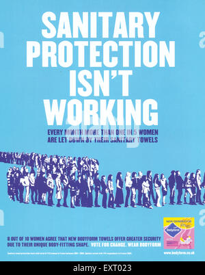 2000s UK Bodyform Magazine Advert Stock Photo - Alamy