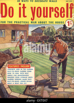 1950s UK Do It Yourself Magazine Cover Stock Photo - Alamy