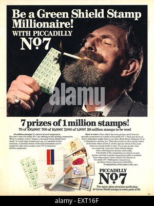 1960s UK No7 Magazine Advert Stock Photo - Alamy