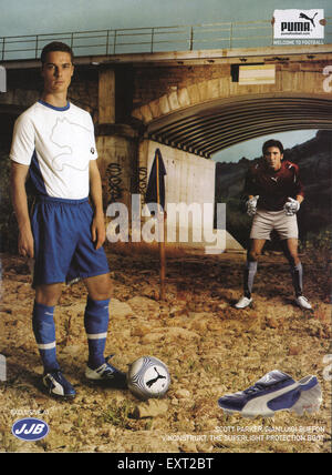2000s UK Puma Magazine Advert Stock Photo - Alamy