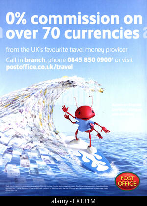 2000s UK Post Office Magazine Advert Stock Photo - Alamy