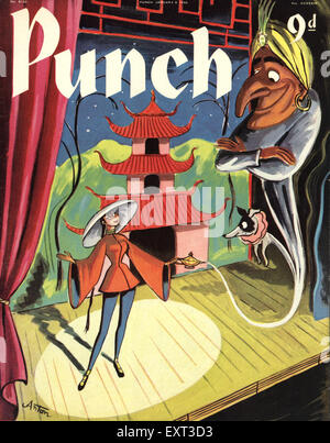 1950s UK Punch Magazine Cover Stock Photo - Alamy