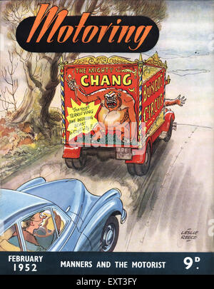 1950s UK Motoring Magazine Cover Stock Photo - Alamy