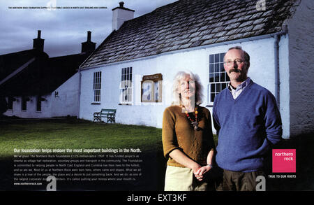 2000s UK Northern Rock Magazine Advert Stock Photo - Alamy