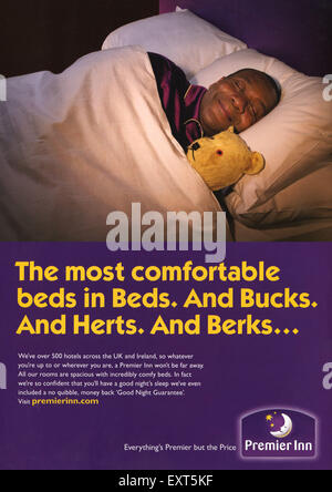 2000s UK Premier Inn Magazine Advert Stock Photo - Alamy