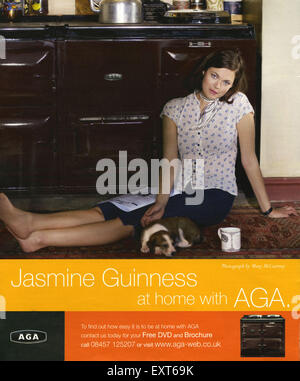 2000s UK Aga Magazine Advert Stock Photo - Alamy
