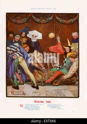 1910s UK Pears Annual Magazine Cover Stock Photo - Alamy