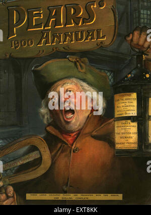 1900s UK Pears Annual Magazine Cover Stock Photo - Alamy