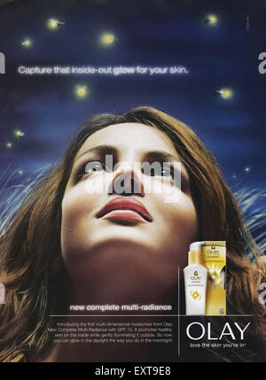 2000s UK Olay Magazine Advert Stock Photo - Alamy
