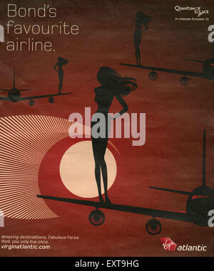 2000s UK Virgin Magazine Advert Stock Photo - Alamy