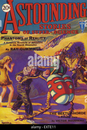 1930s USA Astounding Stories Magazine Cover Stock Photo - Alamy