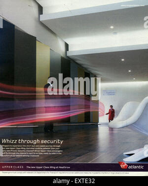 2000s UK Virgin Magazine Advert Stock Photo - Alamy