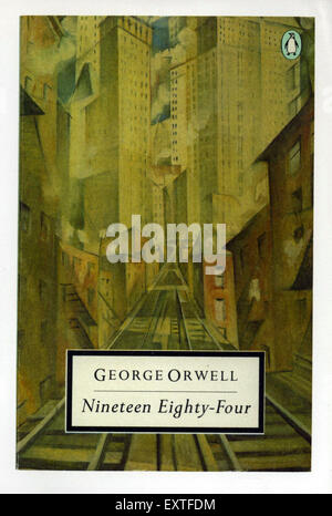 1980s UK Nineteen Eighty Four Book Cover Stock Photo - Alamy
