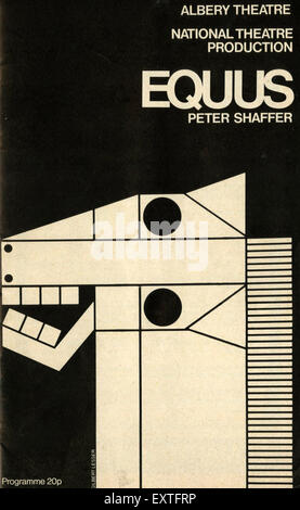 1970s UK Equus Poster Stock Photo - Alamy