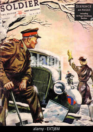 1940s UK Soldier, The British Army Magazine Cover Stock Photo - Alamy