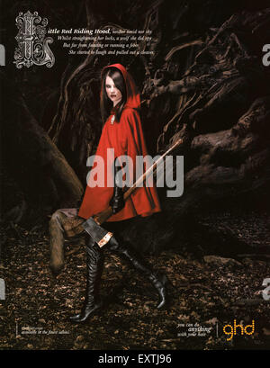 2010s UK GHD Magazine Advert Stock Photo - Alamy