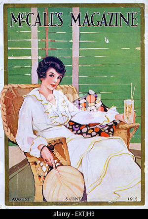 1910s USA McCall's Magazine Cover Stock Photo - Alamy