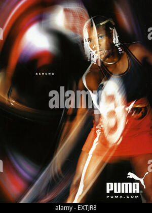 2000s UK Puma Magazine Advert Stock Photo - Alamy
