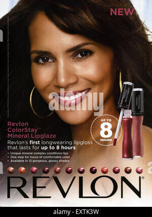 2000s USA Revlon Magazine Advert Stock Photo - Alamy