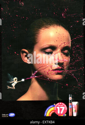 2000s UK Boots No17 Magazine Advert Stock Photo - Alamy