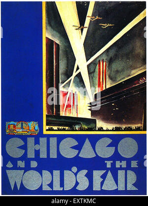 1930s USA Chicago World's Fair Poster Stock Photo - Alamy
